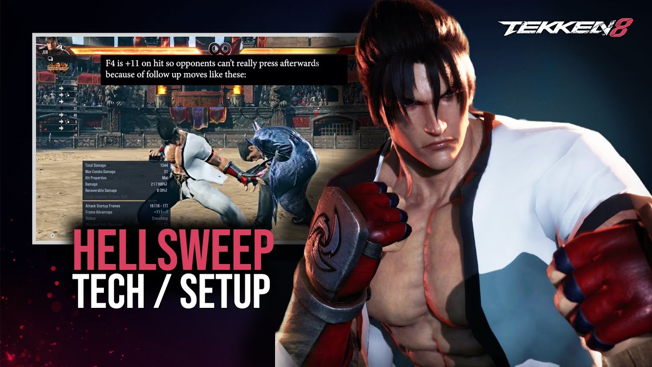 Tekken 8: Jin Hellsweep Setup Guide - YouTube