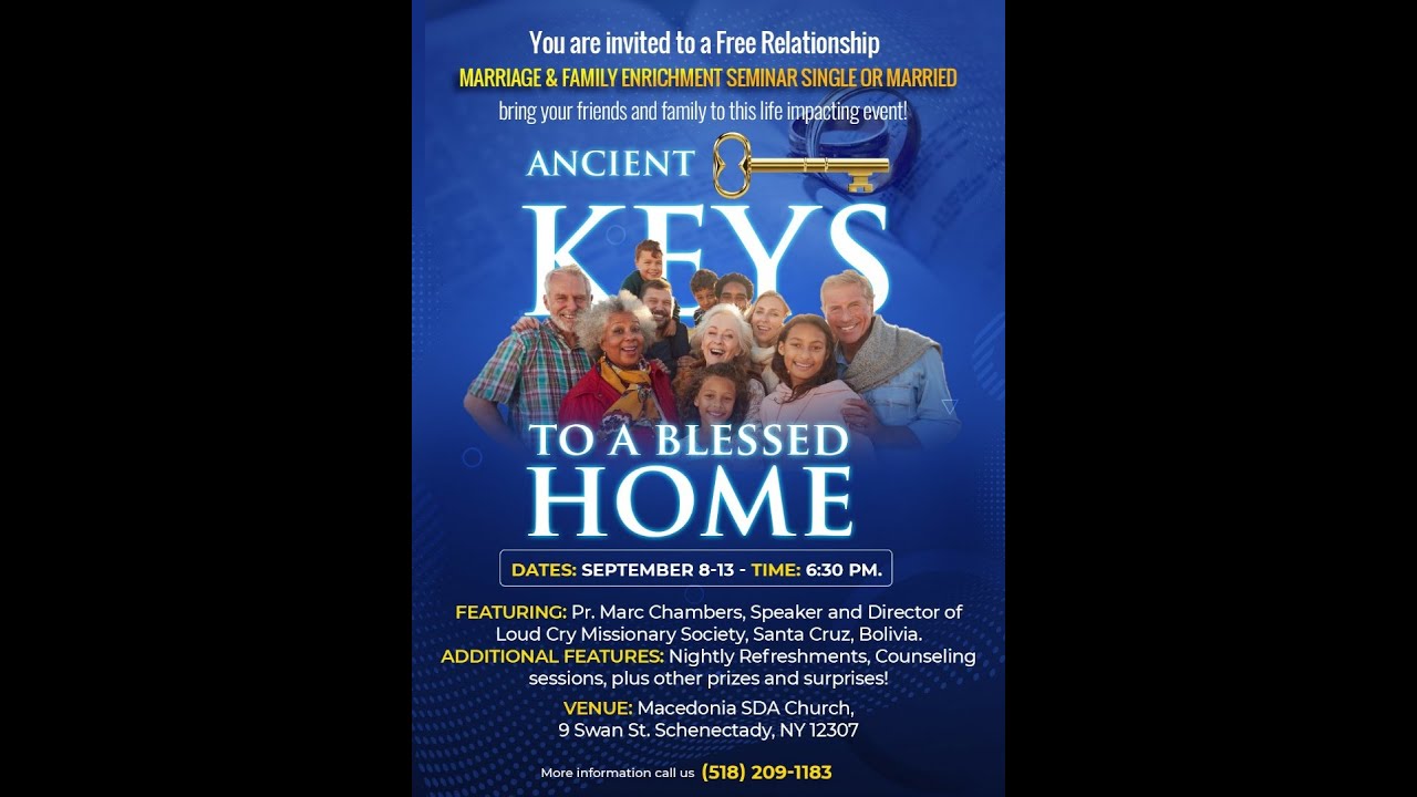 Ancient Keys To A Blessed Home With Pastor Marc Chambers: The Impact Of ...