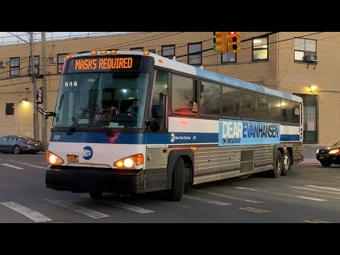 Midtown Bound 2008 MCI D4500CT 2221 SIM3C Express Bus At Castleton Av ...