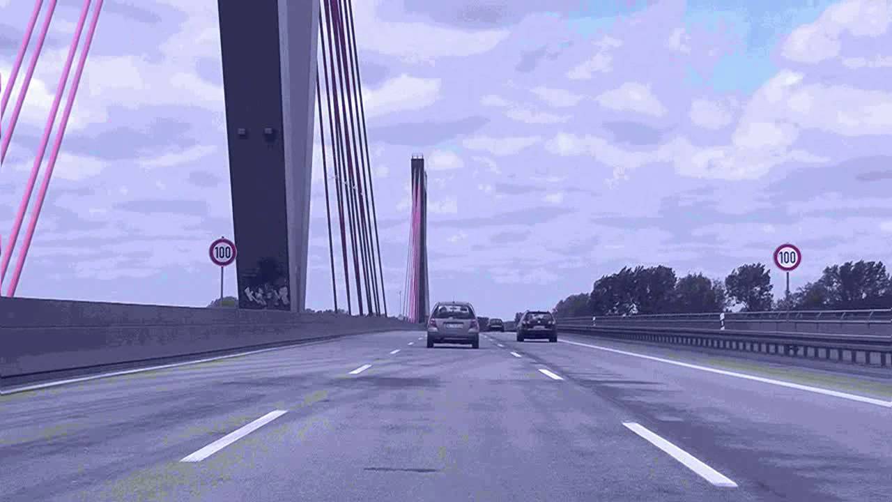 Autobahn Drive A44 - YouTube