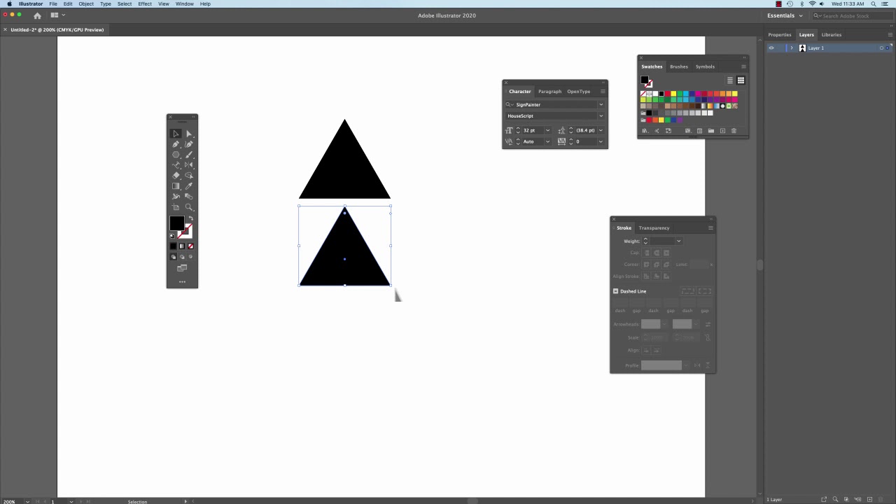 Tool: Reflect or Mirror Tool - YouTube