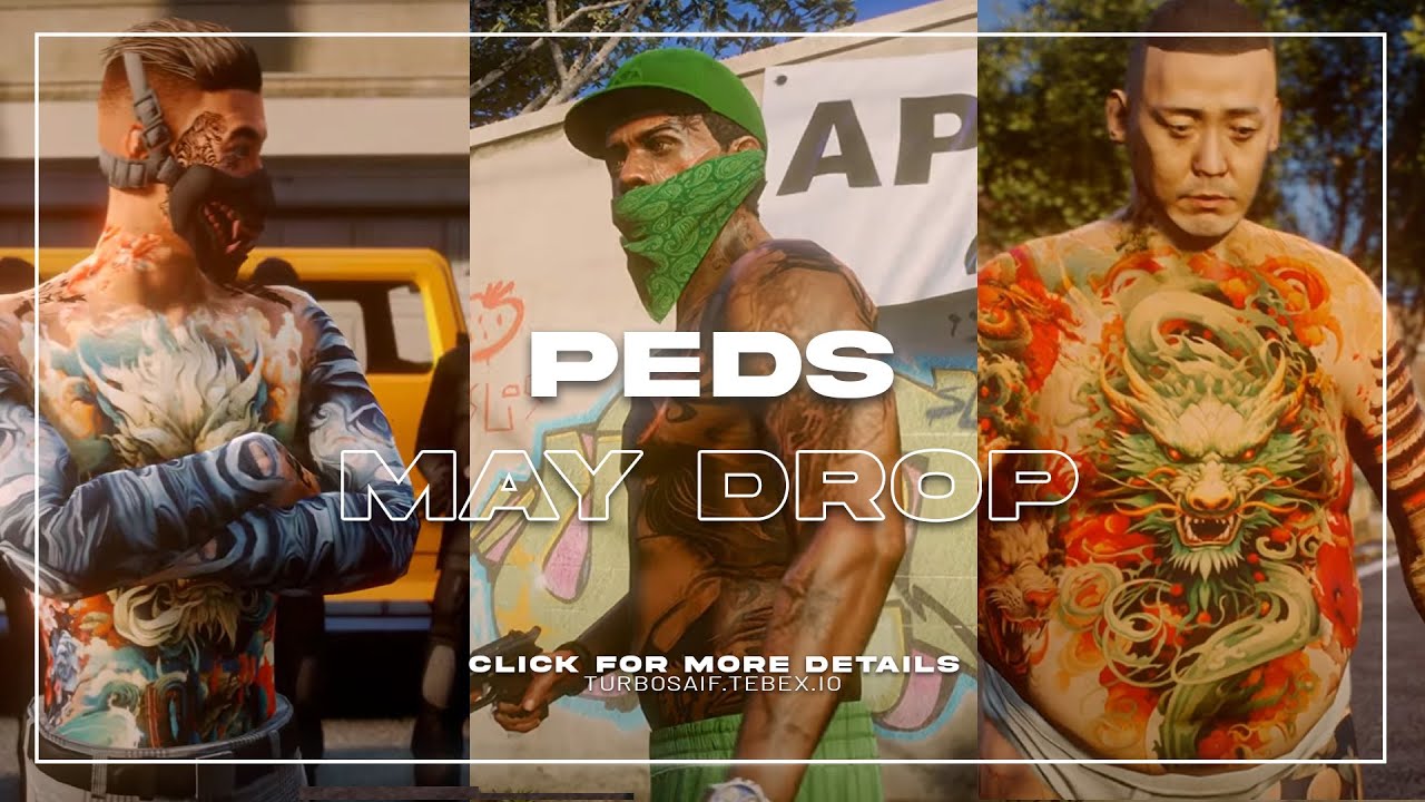 [CUSTOM PED] May Drop (Japanese Mafia, Samurai & Gangs) FiveM GTA 5 RP ...