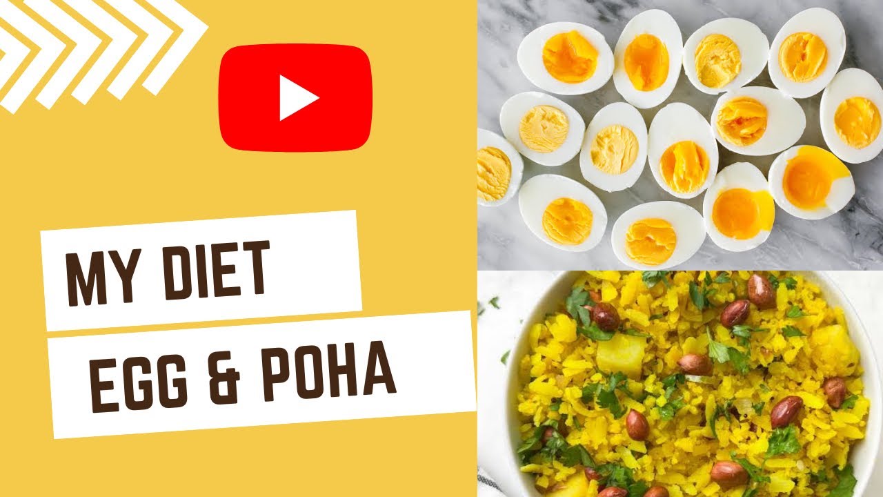 Egg With Poha Shek 35 Gm Protein Youtube