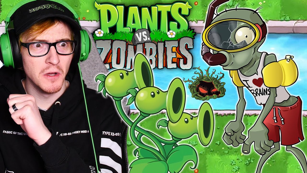 The Zombies are SWIMMING NOW? - Plants vs Zombies - YouTube