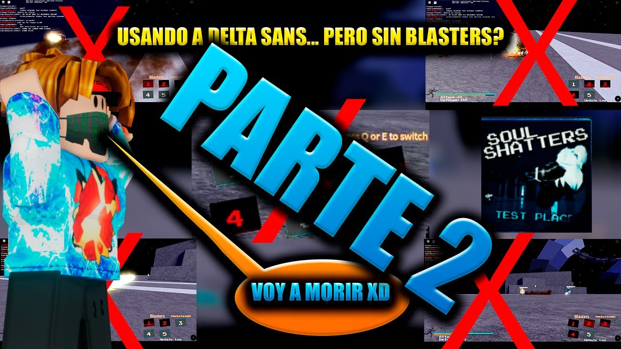 jugando delta sans.... sin blasters soulshatters?! eliminando modos ...