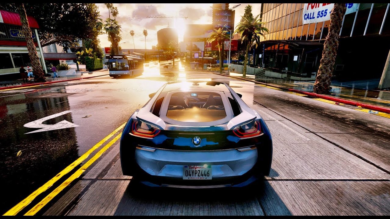 GTA 6 NEW 2018 🔥 ULTRA REALISTIC GRAPHICS PC 👍 REDUX & M.V.G.A ...