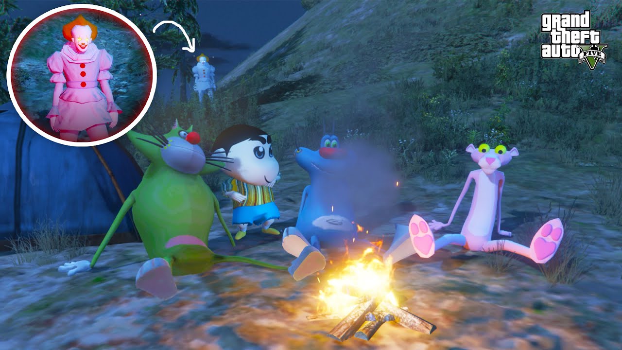 PICNIC GONE WRONG - PENNYWISE IS BACK In GTA 5! - YouTube