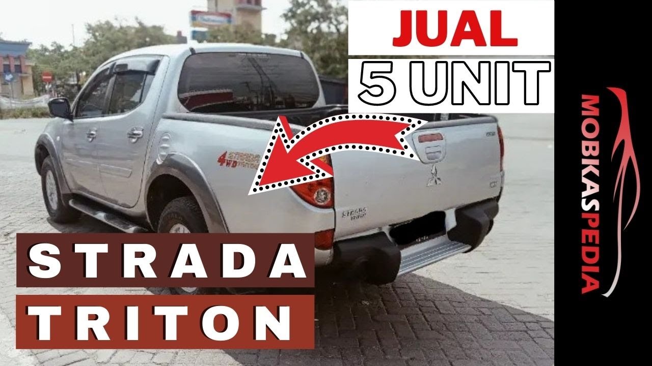 Harga mobil mitsubishi strada triton 4x4 bekas gls exceed dc - YouTube