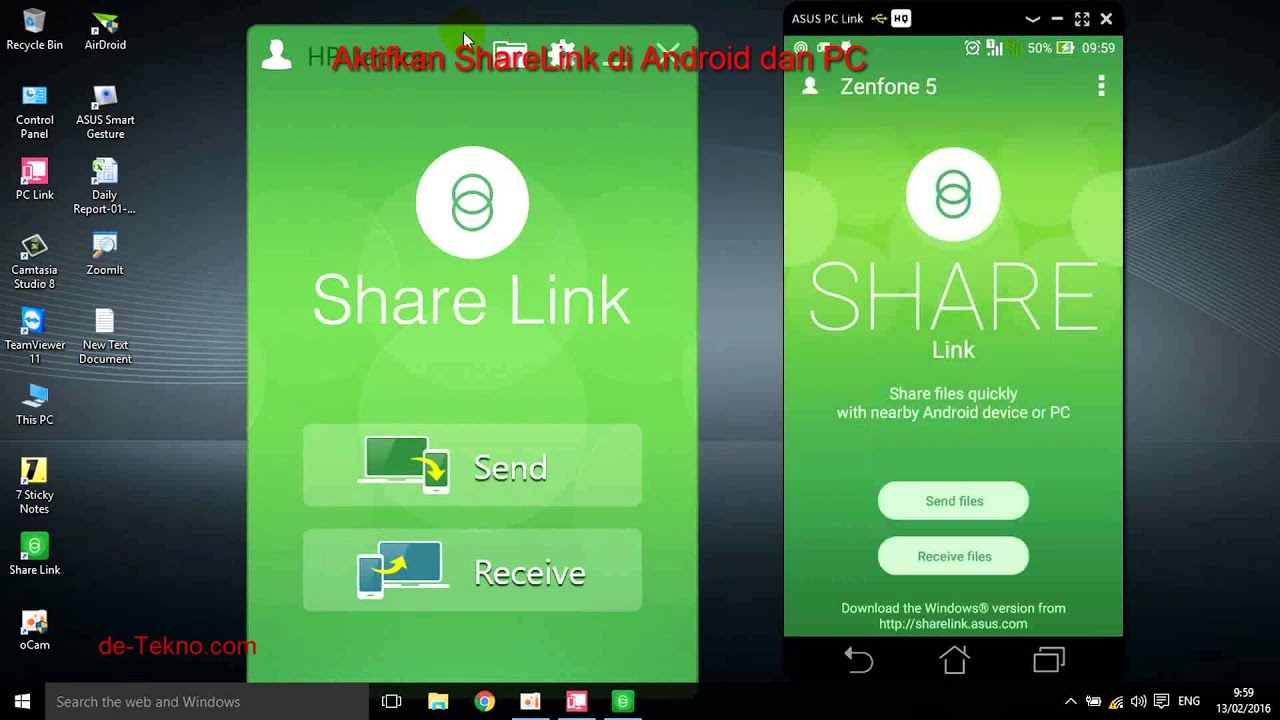 ShareLink part-2: Koneksi PC dan Android tanpa jaringan internet atau ...