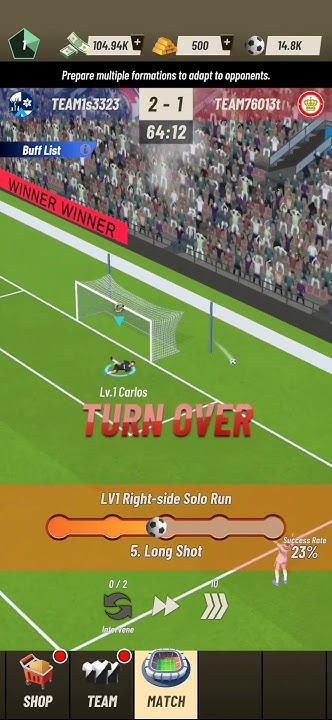 Football Simulation Game! #simulation #football #sports #mobilegame # ...