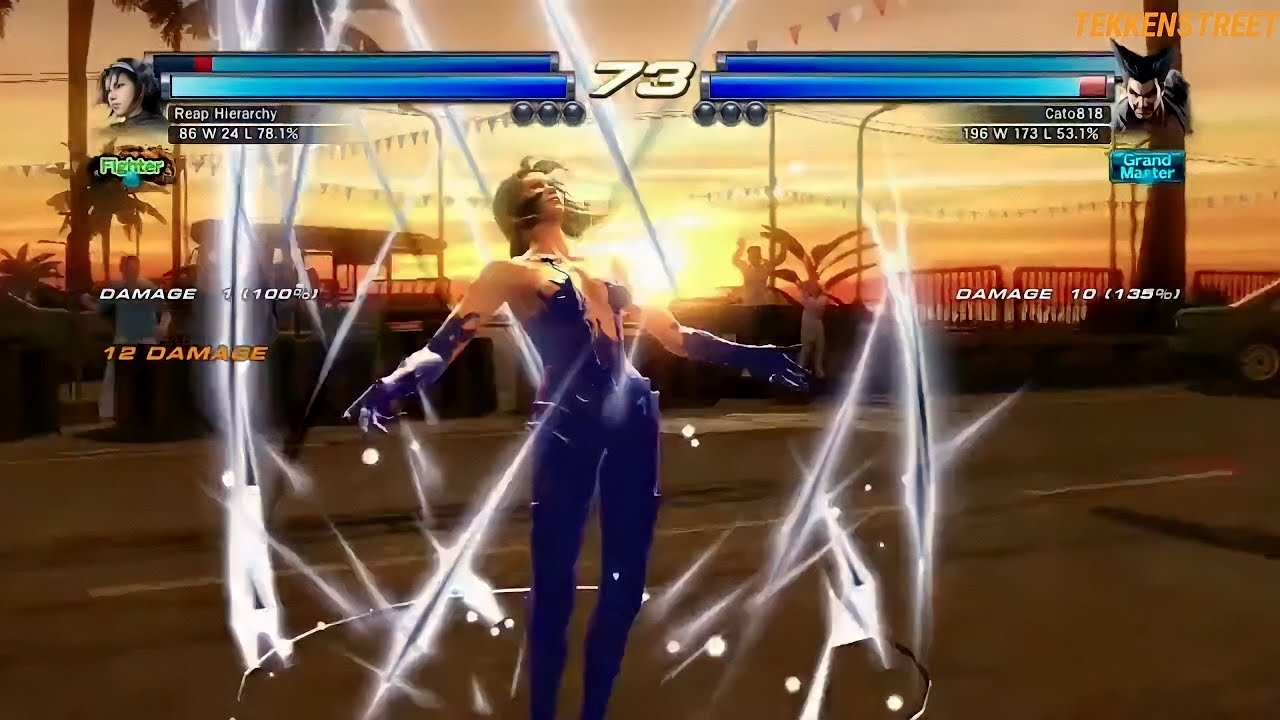 Tekken tag Tournament 2 JUN KAZAMA UNKNOWN INTRO SPECIAL COMBOS AND WIN ...