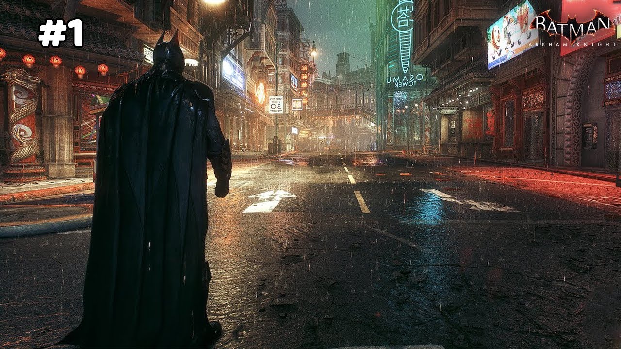 Batman Saving Gotham | Batman Arkham Knight Gameplay #1 - YouTube