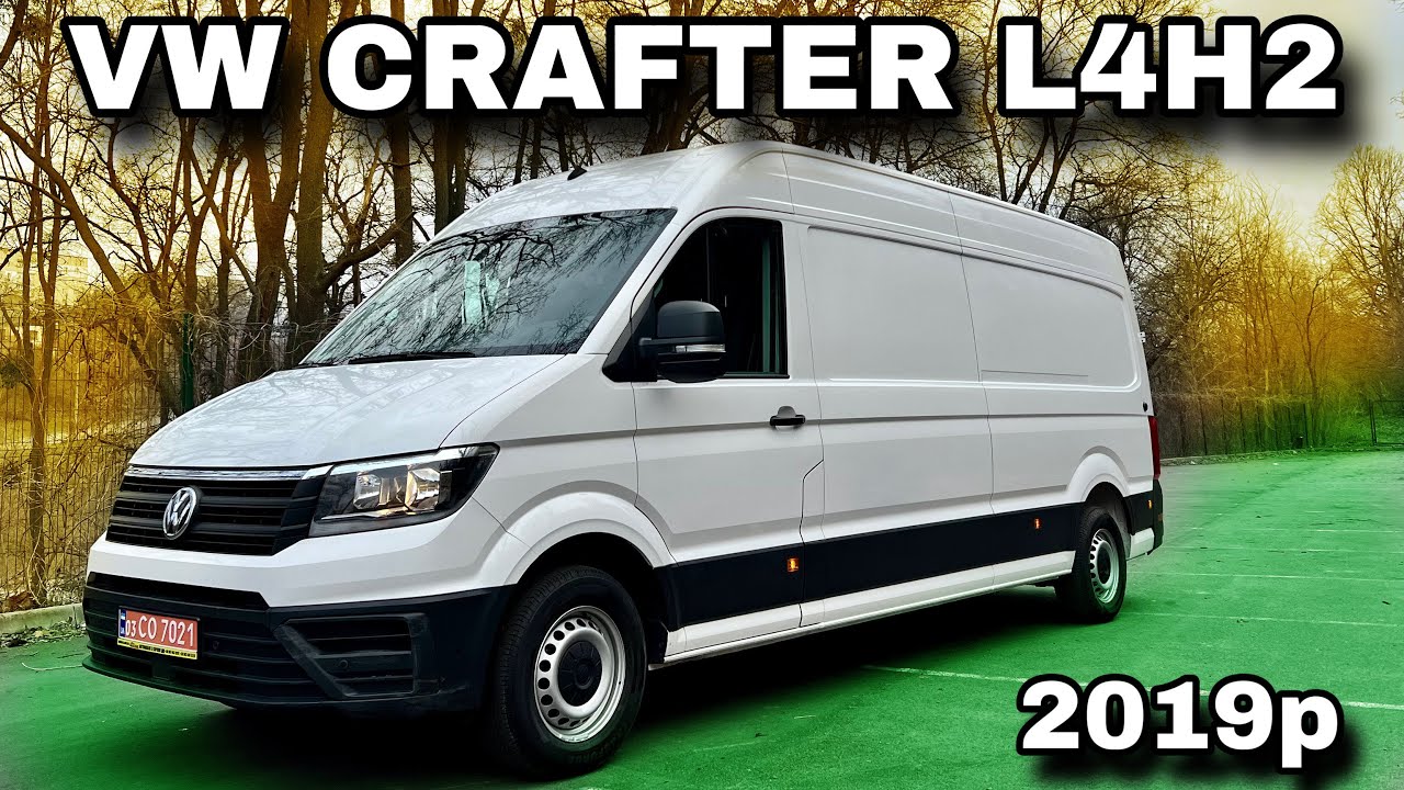 VW Crafter L4H2 2019року. 2.0TDI. Огляд Крафтера з Німеччини - YouTube
