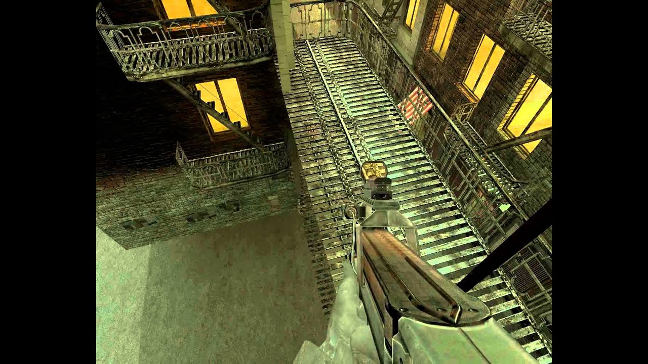 Chinatown elevator & offmap COD4 - YouTube