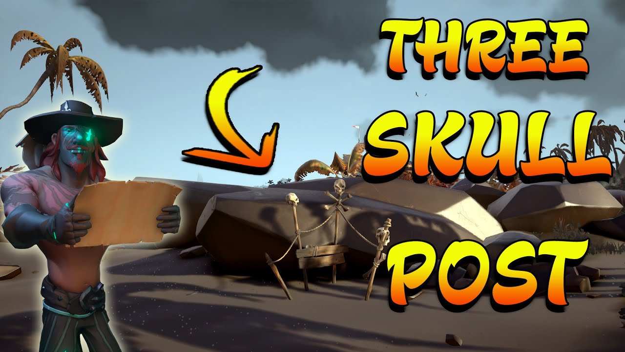 Three skull post to the North East, Flintlock Peninsula - YouTube