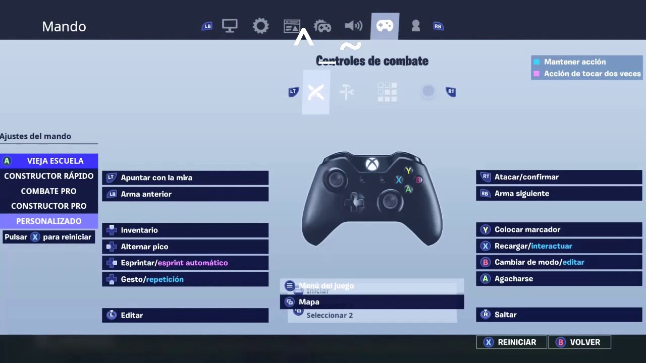 Configuración de BH RELOAD el mejor en xbox (FORTNITE) - YouTube