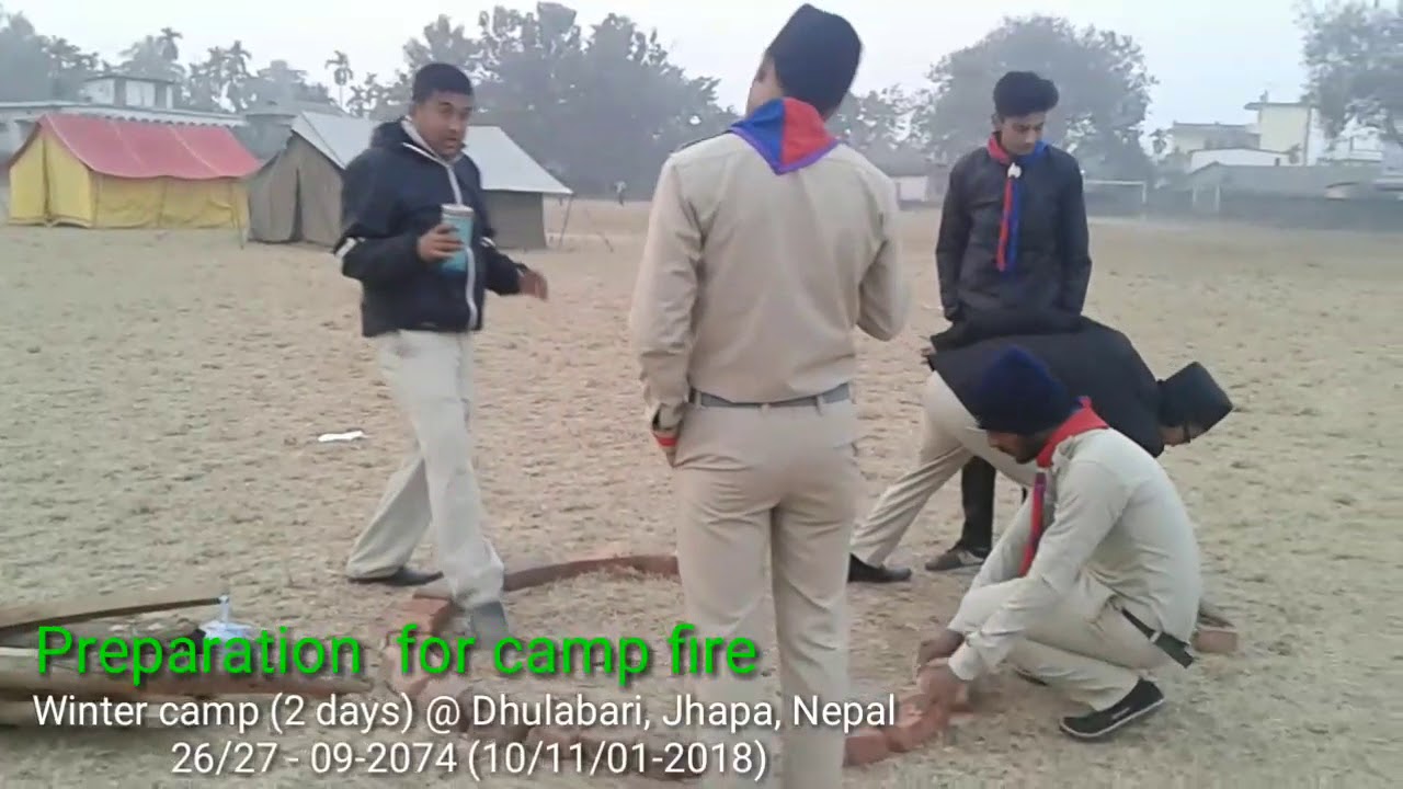 Nepal scout ( winter camp ) with Amit Rai - YouTube
