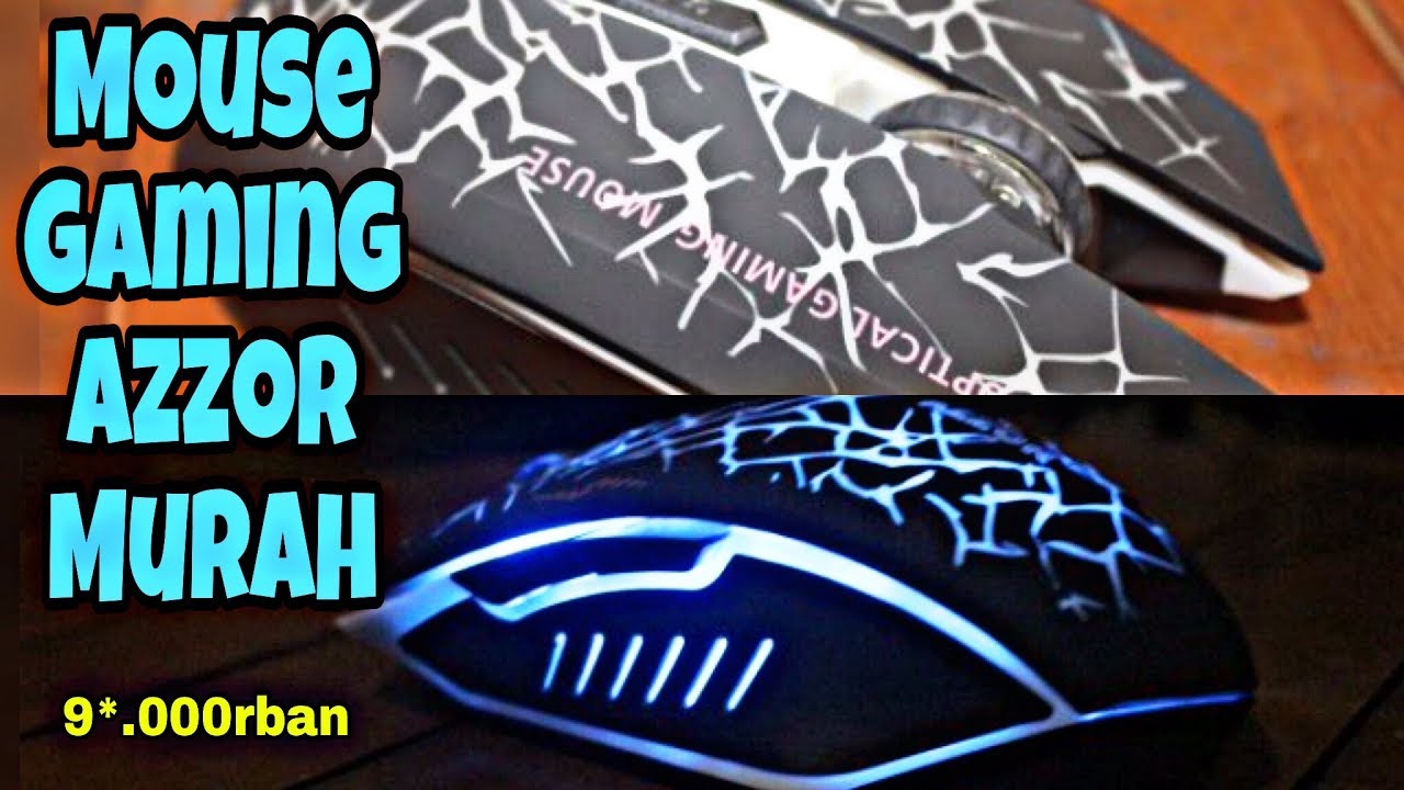 Unboxing Mouse Azzor sudah Wireless, Rechargeable, Silent klik dan ...