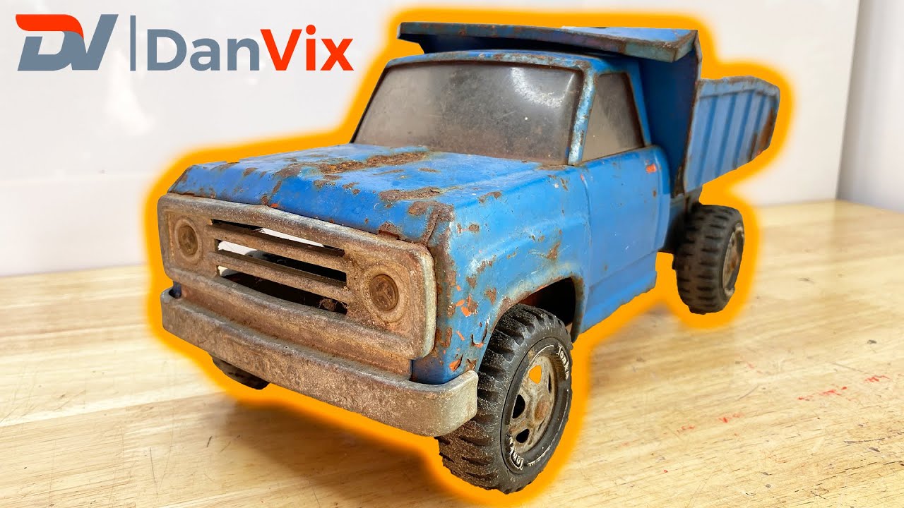 1970s Tonka Dump Truck Restoration - Color Change - YouTube