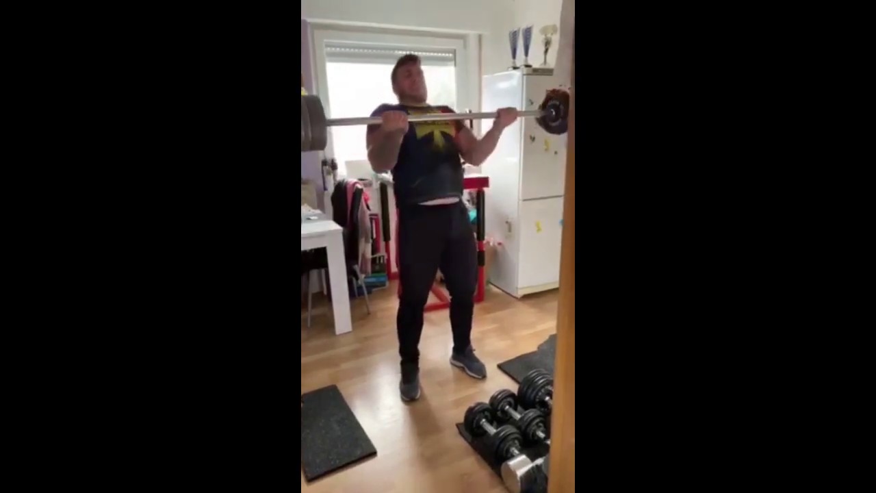 ARMWRESTLER ANDREI LUPSA TRAINING (70KG BICEPS CURLS) - YouTube