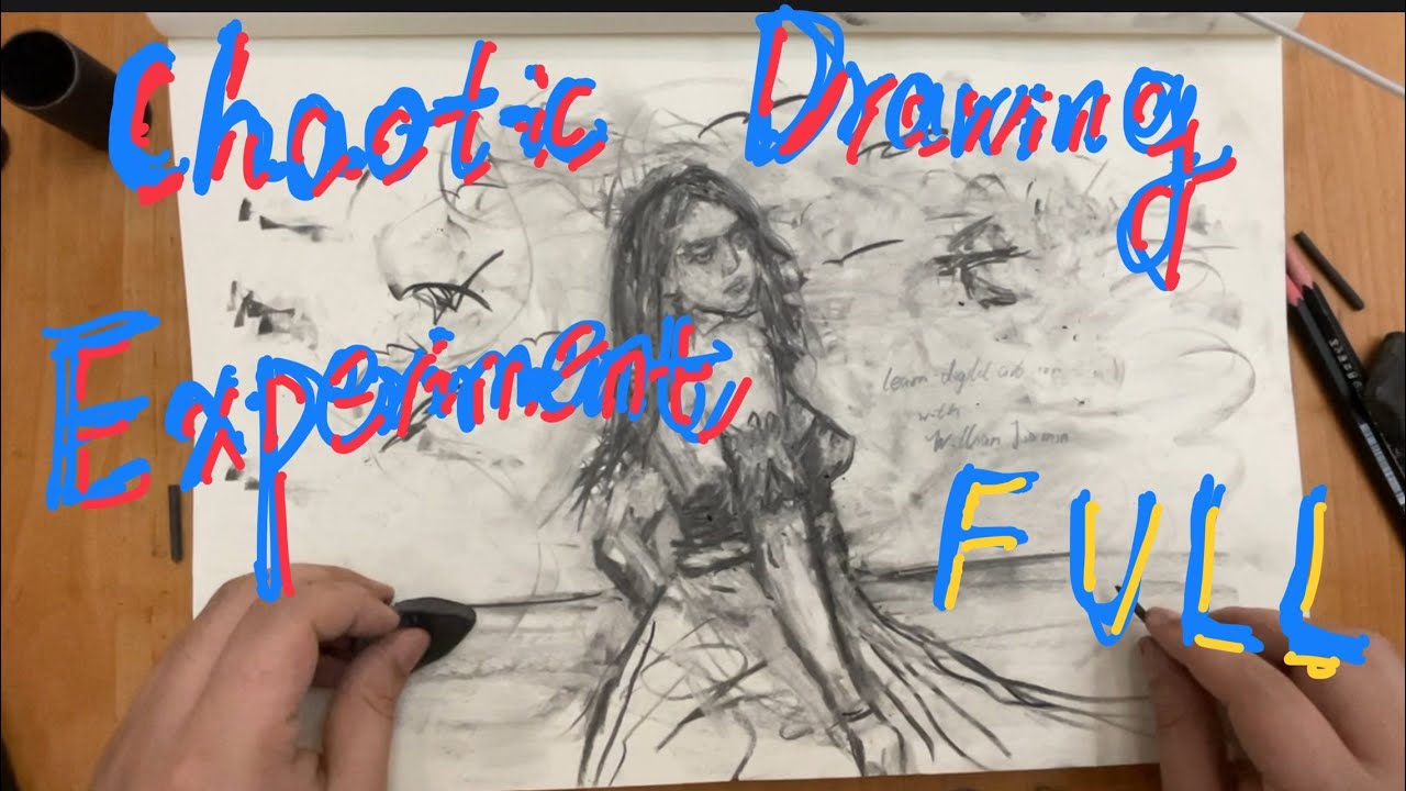 Chaotic Drawing Experiment Realtime Full version - YouTube