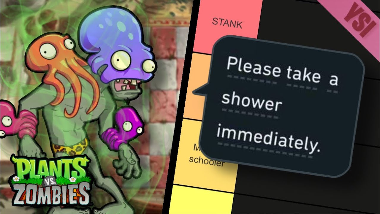 Ranking Every Zombie In Plants Vs. Zombies… Based On Their Smell. (PART ...