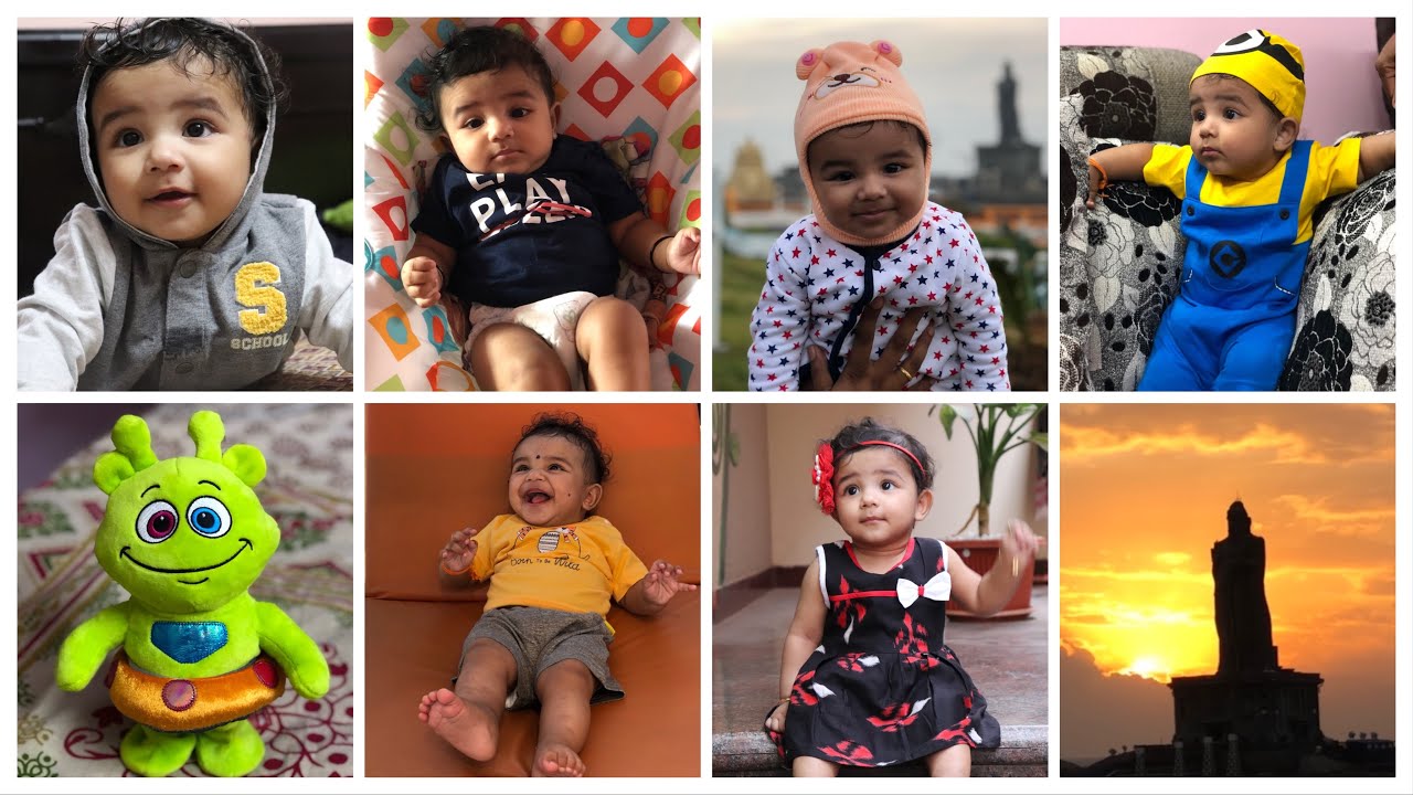 New born baby videos | Baby videos compilation part 2 | 4 to 8 months ...