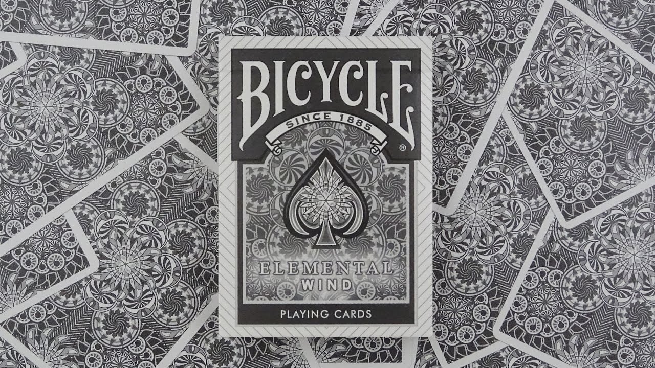 Bicycle Elemental Wind Playing Cards | Deck Review -Display - YouTube