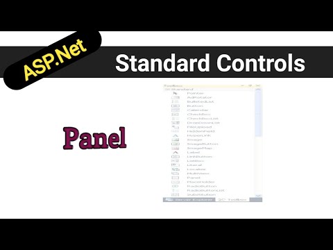 Asp.Net Panel Control in hindi - YouTube