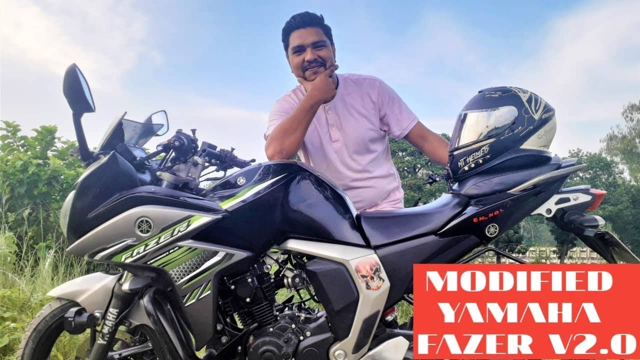 MODIFIED YAMAHA FAZER V2.0 [2019] - YouTube
