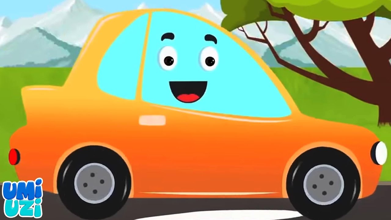 Broom The Magic Car, Umi Uzi Cartoon Video For Kids - YouTube