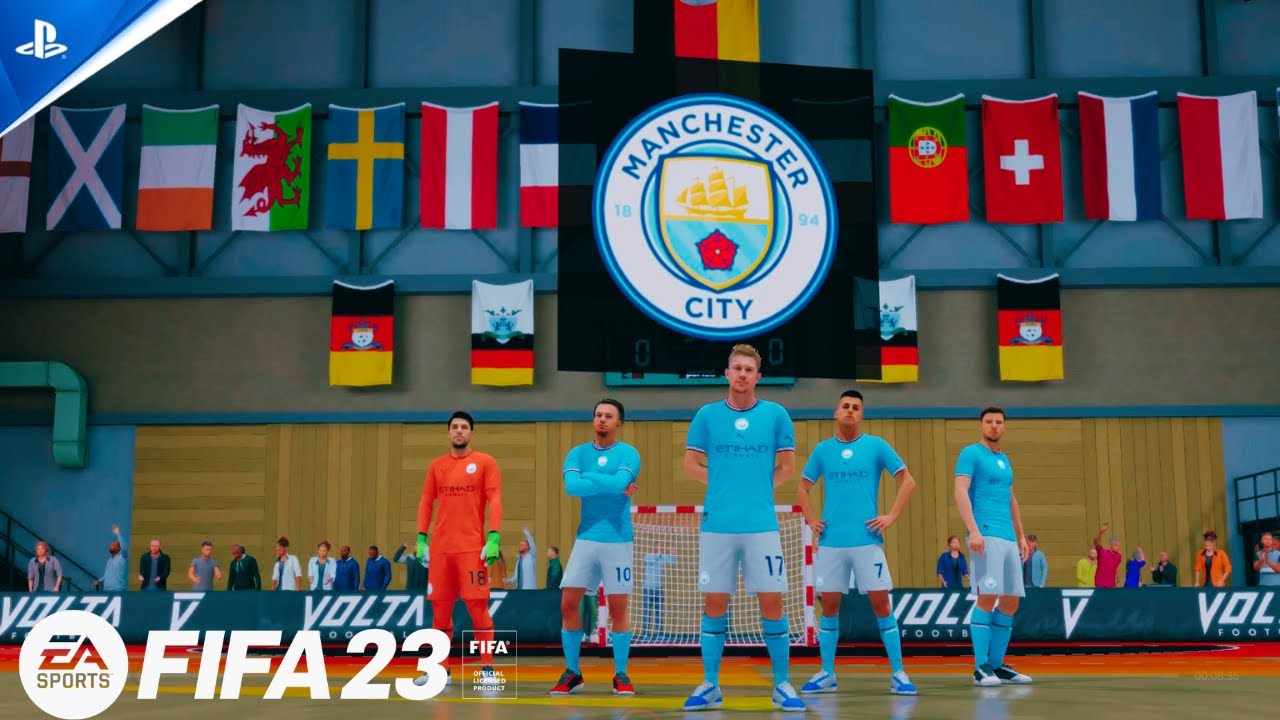 FIFA 23 VOLTA - PSG VS Machester City [ Friendly match ] 4K 60FPS - YouTube