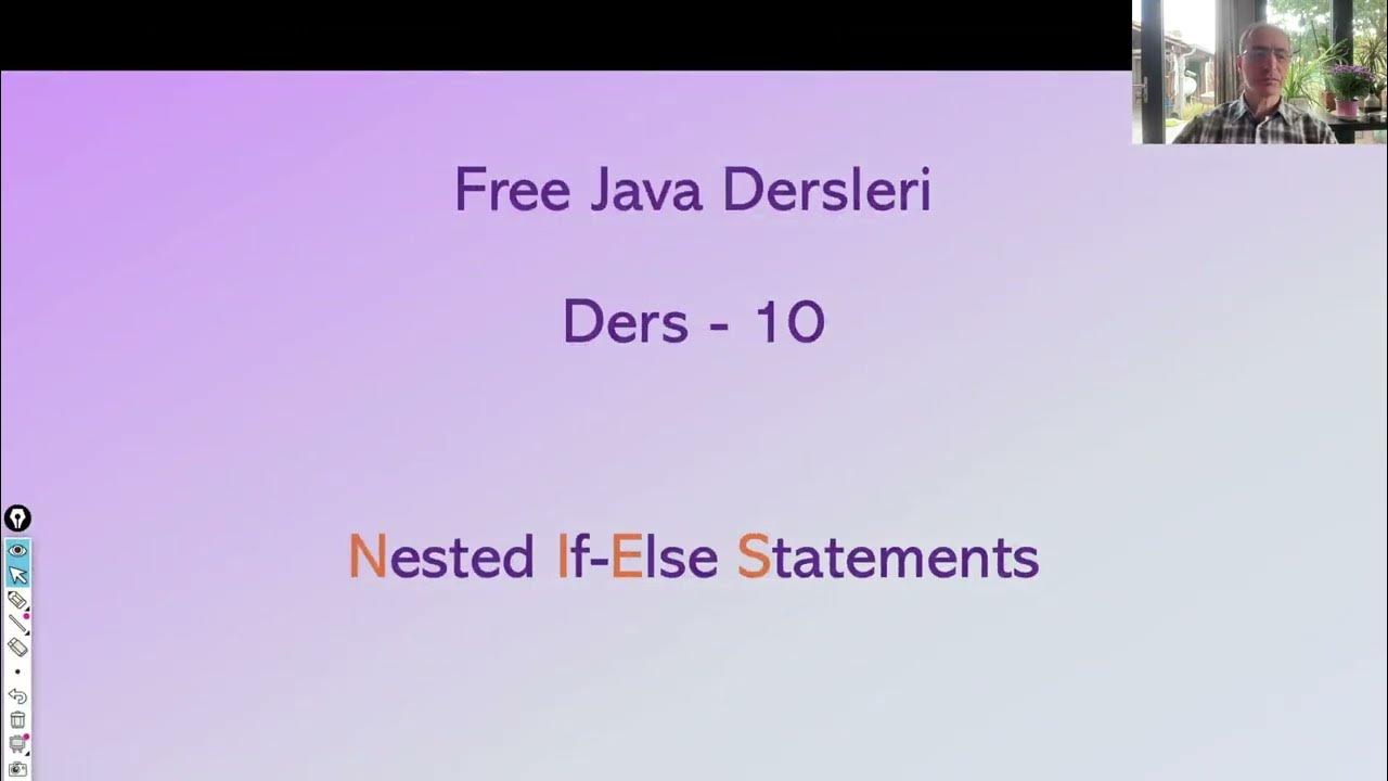Free Java Dersleri 10 nested if else statements - YouTube