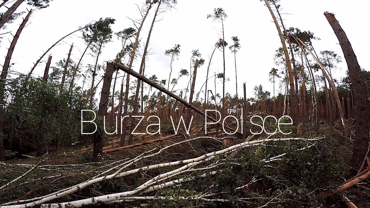 Burza w Polsce / Sturm in Polen 11.8.2017 - YouTube