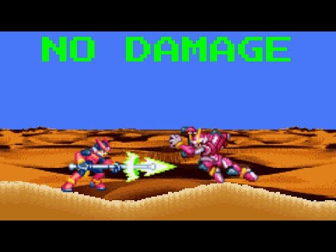 Mega Man Zero-Fighting Fefnir (No Damage) - YouTube