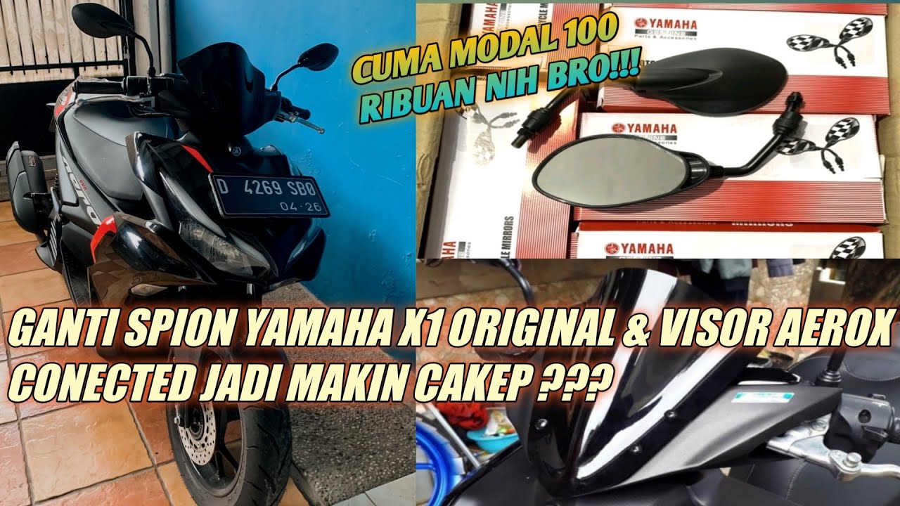 MODIF TIPIS ALL NEW AEROX CONNECTED 2021 JADI CAURR?!! - YouTube