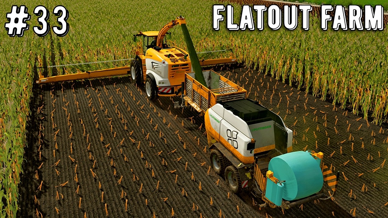 farming Simulator 22 Flatout Farm Timelapse Ep #33 Mega Farm fs22 ...