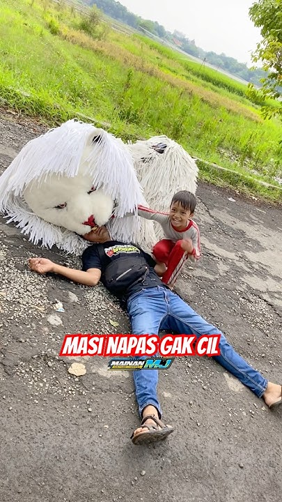 Bocil nolongin pemuda yang di gigit Can Macanan - YouTube