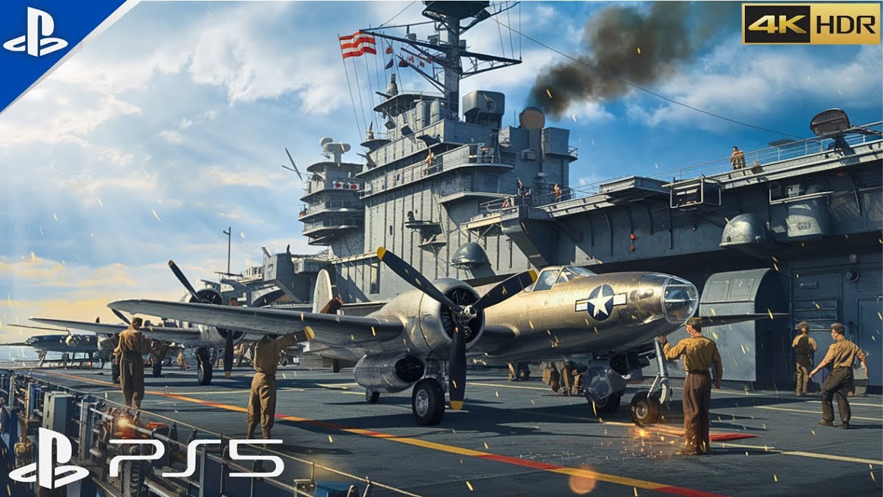 (PS5) Battle of Midway | Epic Ultra Realistic Graphics Gameplay [4K ...