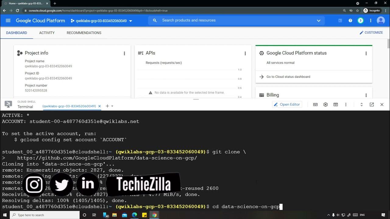 Ingesting Data Into The Cloud | Qwiklabs [GSP194] - YouTube