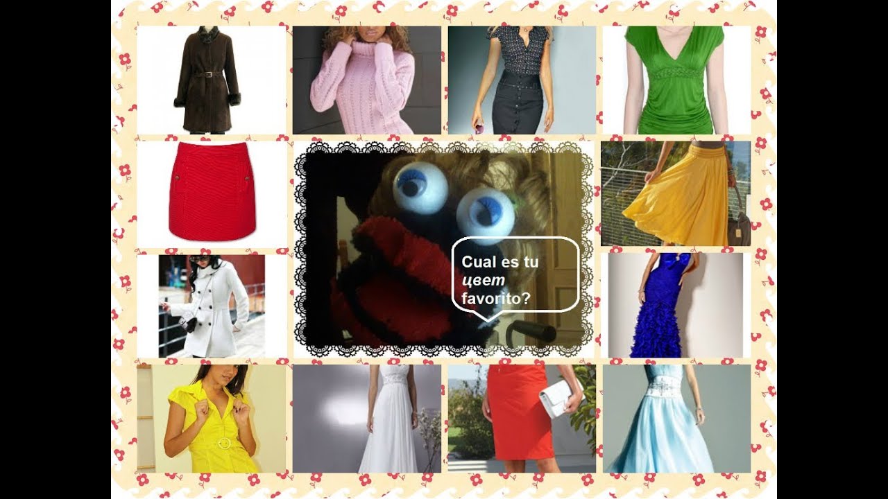 ¿Como decir los colores en Ruso? - YouTube