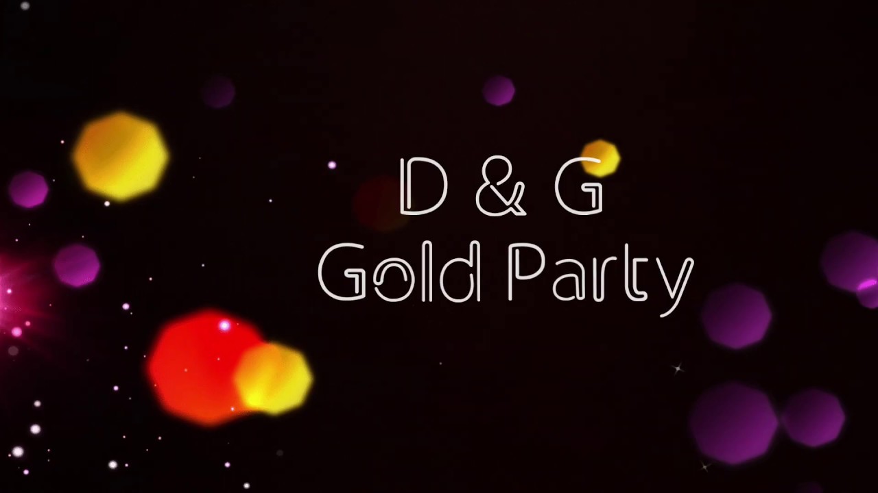 D&G Gold party kilka zleceń z 2019 roku - YouTube