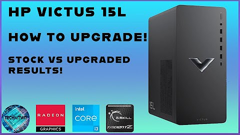 Hp Victus 15L Desktop Upgrade - YouTube