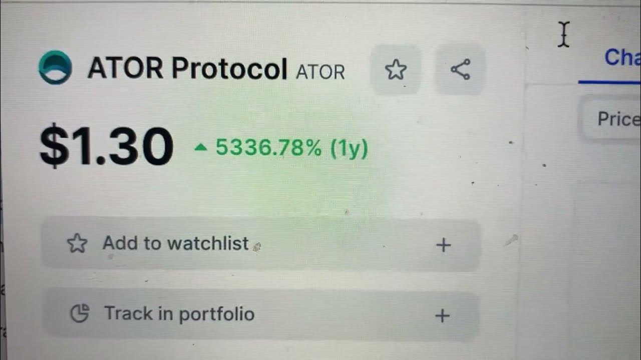 ATOR: Up 5330% In One Year - YouTube