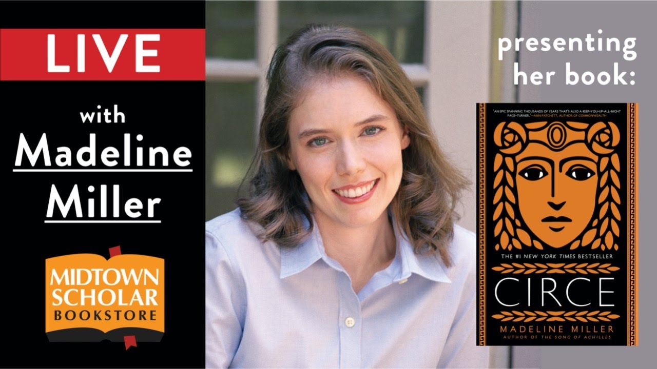 LIVE with MADELINE MILLER, Author of Circe - YouTube