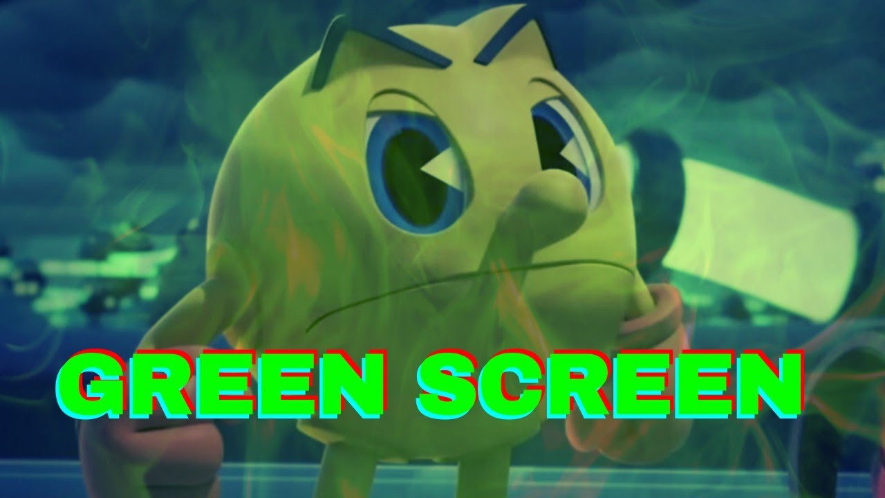 Pac-Man And The Ghostly Adventures Status (Green Screen) - YouTube