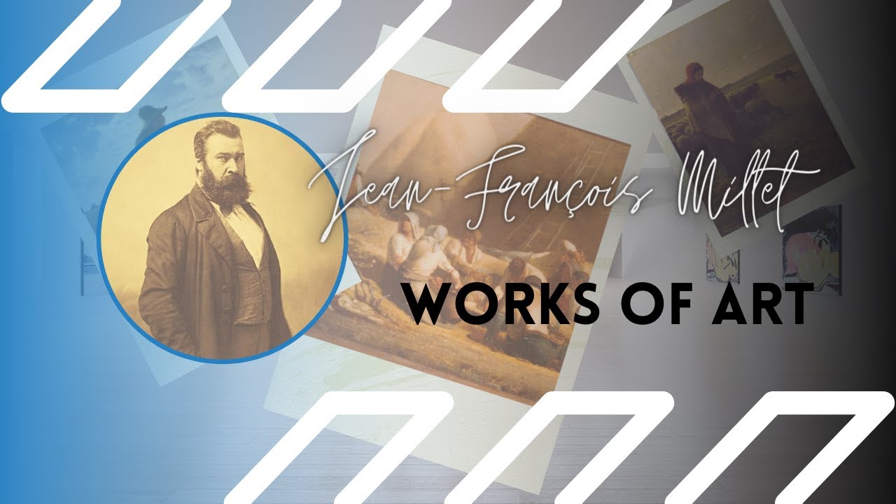 Jean-François Millet Works of Art | Screen Paintings • TV Art | No ...