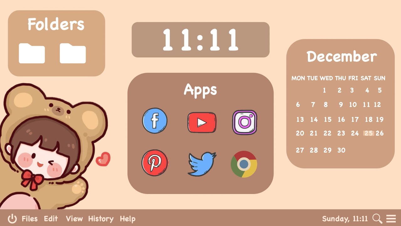 Cute Brown Aesthetic Google Intro Template | ThatsLyra - YouTube