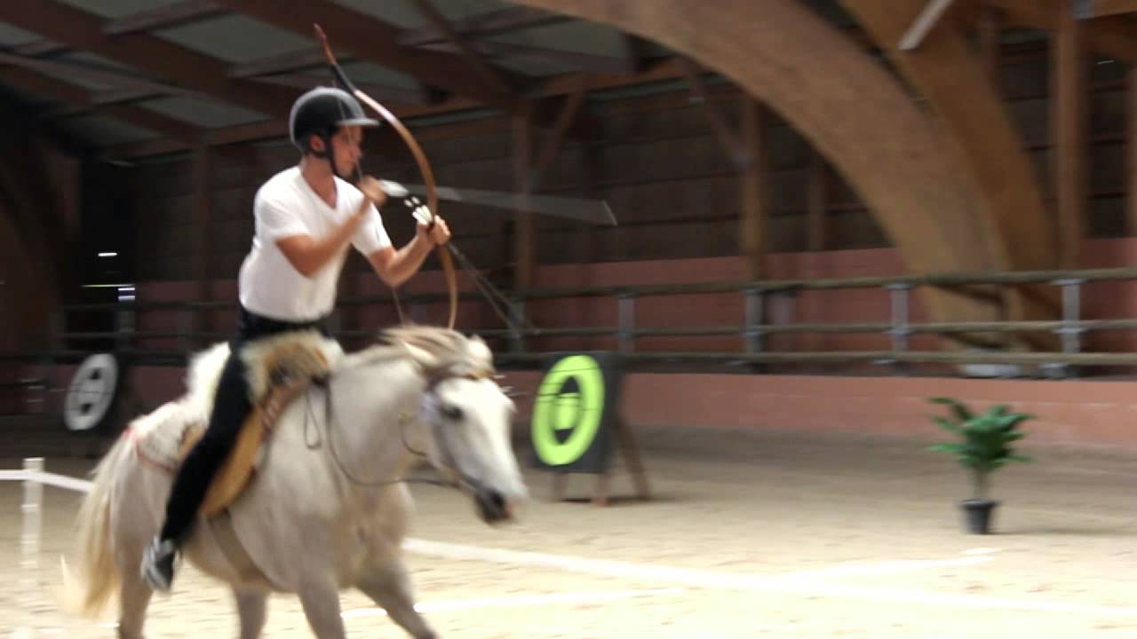 Open de France 2014 -Tir à l'arc à cheval - Club 2 - Robin Descamps ...