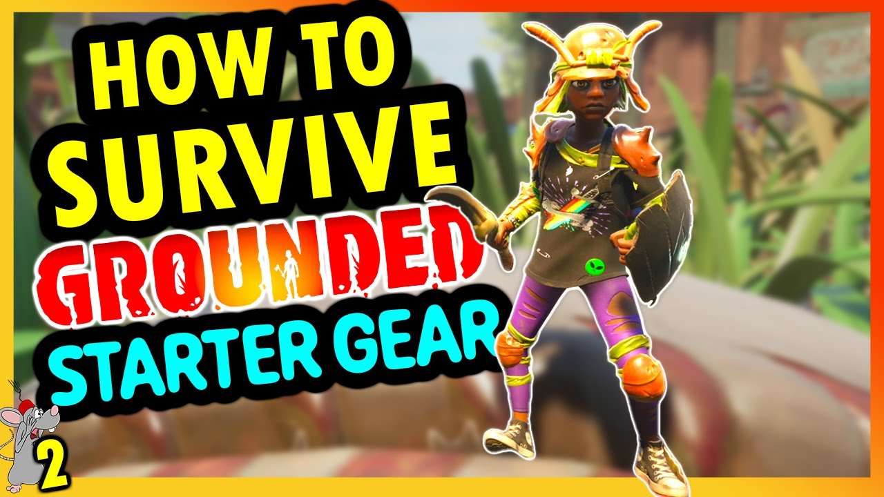 GROUNDED How To Survive - Get The Best Starter Gear! How To Get Shield ...